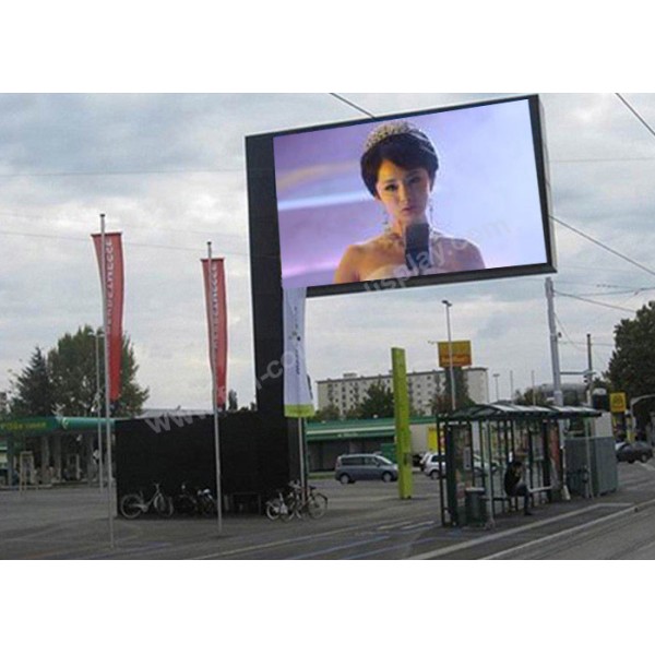 Quality P16 DIP 7000 Nits Outdoor Full Color Led Display 100000 Hours LED Life for sale