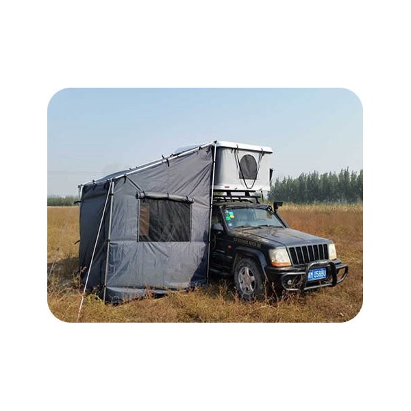 Quality single layer fiberglass Hard Shell Roof Top Tent for sale