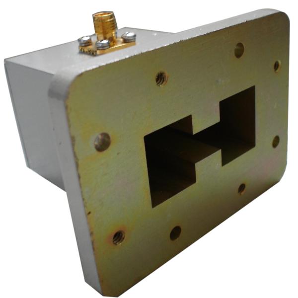 Quality Double Ridged Wavegudie To Coaxial Adapter N/SMA for sale