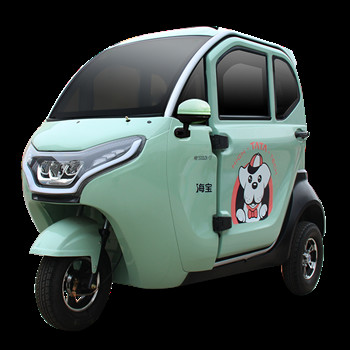 Quality Tourist Electric Passenger Tricycle Enclosed Electric Tricycle For Adults for sale