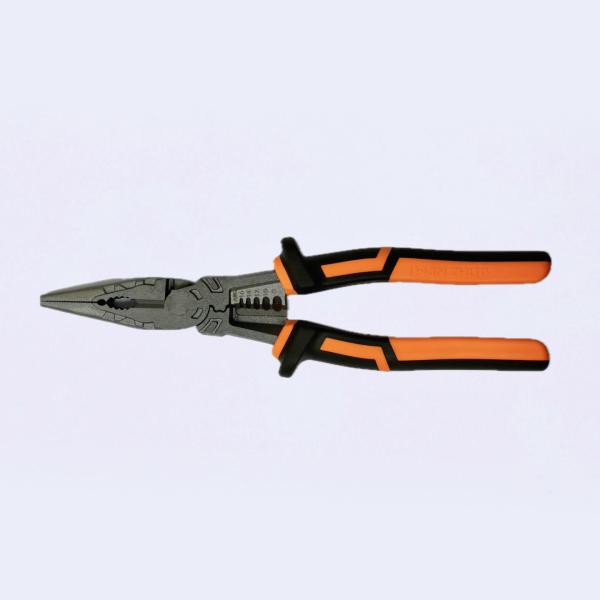 Quality 227mm Pulling Long Needle Pliers Electrical Crimping Pliers ANSI for sale