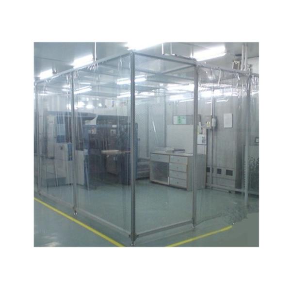 Quality Modular Softwall Clean Room Anti Static Electricity Plastic Curtain Wall for sale
