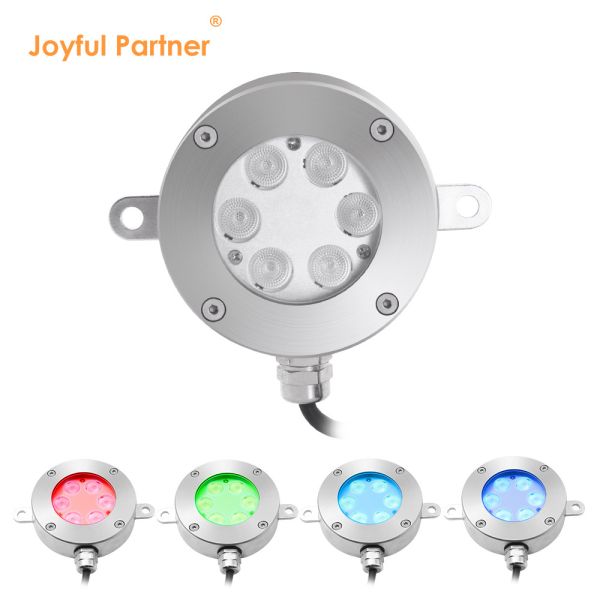 Quality Swimming Pools LED Fountain Lights Waterproof Stainless Steel316 High Power For Small Garden for sale