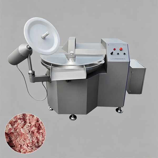 Quality 80Liter High-Speed Bowl Cutters with Automatic unloader for vegetable and Meat Processors for sale
