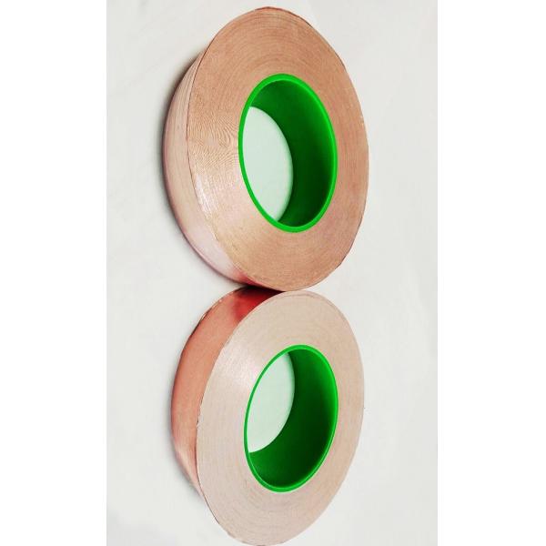 Quality 0.06mm 25mm Electric Guitar  Copper Shielding Double Sided Copper Foil Tape 99.95 for sale