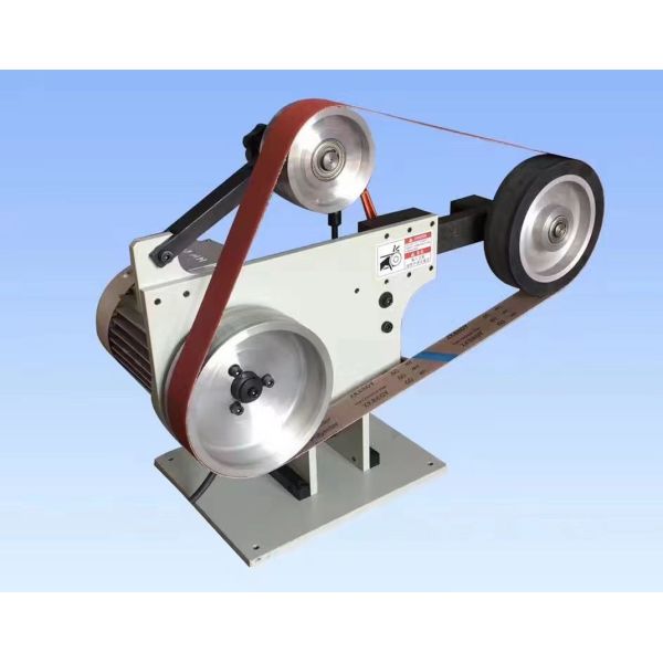Quality 220V 50Hz Belt Polishing Machine Manual Sanding Buffing Machine for sale