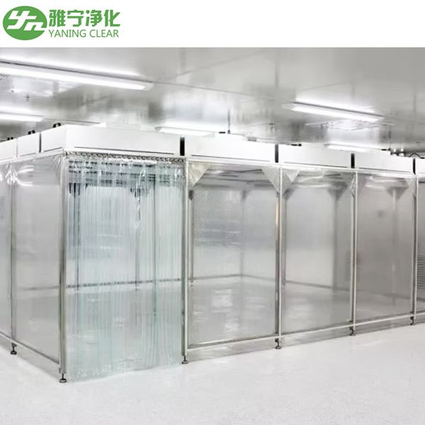 Quality Modular Clean Room Booth ISO 5-ISO 7 with HEPA H13 Filter and Customizable Size for sale