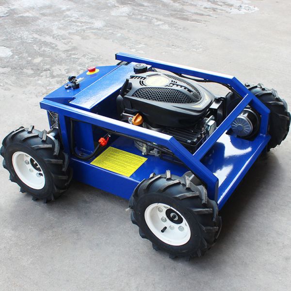 Quality Hot Top Small Crawler Remote Control Mower Farm Grass Blade Automatic Lawn Mower for sale