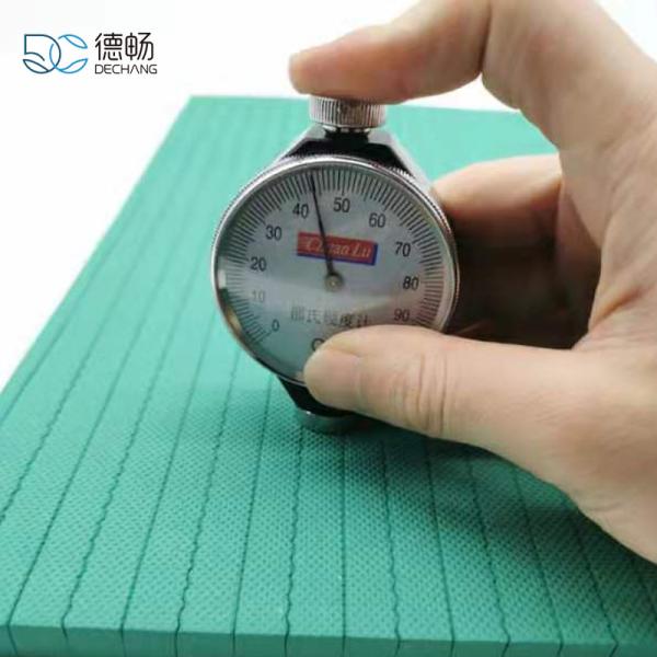 Quality Green Color EVA Ejection Rubber Material For Die Cutting Mould 55 Degree OEM for sale