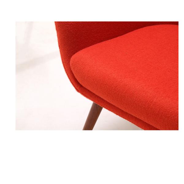 Quality Modern Collaborative Leisure Velvet Armchair Upholstered Fabric for sale