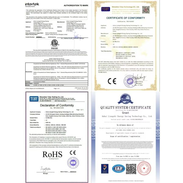 Quality Commercial Kitchen Usage 455 lbs 227Kg / 24H Ice Maker Machine with Automatic for sale