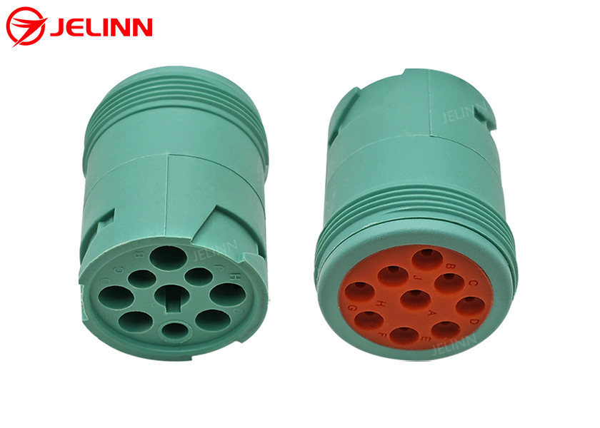 Quality Deutsch 9 Pin J1939 Connector Without Mounting Bracket HD14-9-1939P-P080 for sale