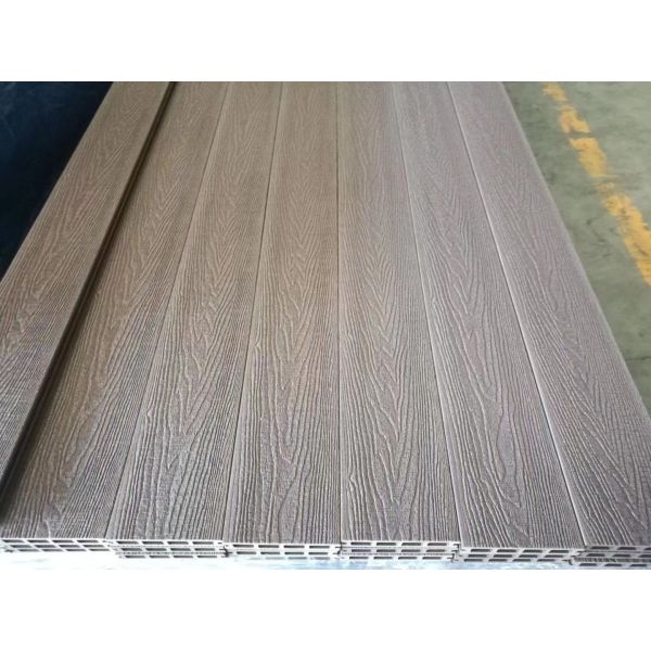 Quality 150mm*25mm Customized WPC Solid Decking for Environmental-Friendly Flooring for sale
