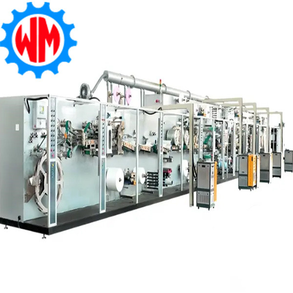 Quality High Speed Sanitary Napkin Pad Making MachineAutomatic Production Line With CE for sale