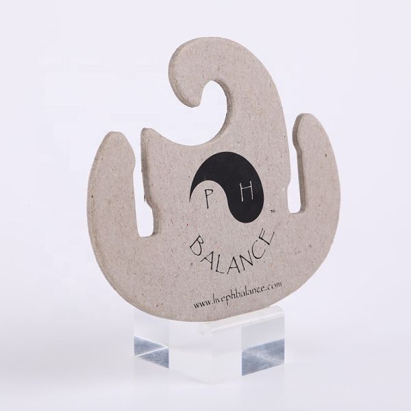 Quality 3mm Thickness Flip Flop Paper Hanger Biodegradable Cardboard Flip Flops Holder for sale