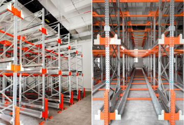 Explosion-Proof Radio Shuttle Racking