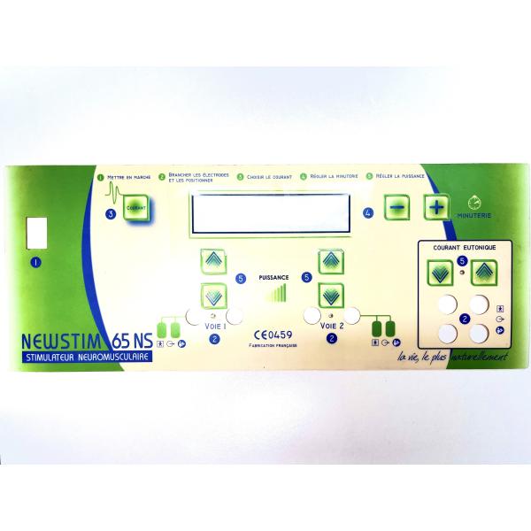 Quality Four Color Mate Surface Membrane Keypad Switch With LED Illuminated for sale