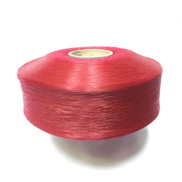 Quality Red PP Yarn Spools 500m To 2000m Polypropylene Yarn Sustainable for sale