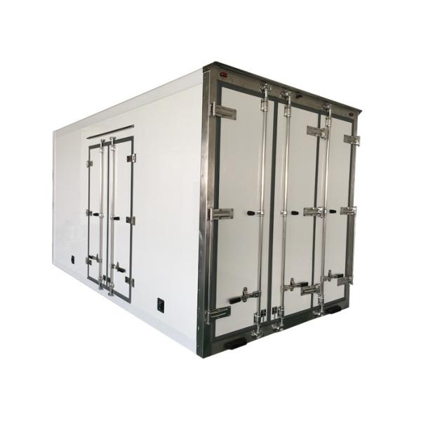 Quality Sandwich Structure Refrigerated Lorry Body / Fridge Truck Body Customized for sale