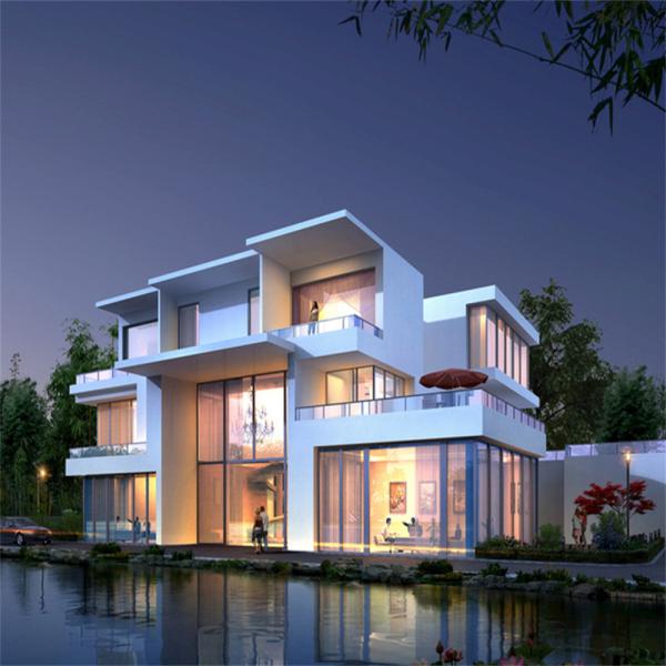 Quality Prefabricated Two Bedroom Container House , Light Steel Contemporary Prefab Homes for sale