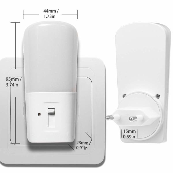 Quality EMC certified AC110V Dimmable Led Plug In Night Light With Dusk To Dawn Sensor for sale