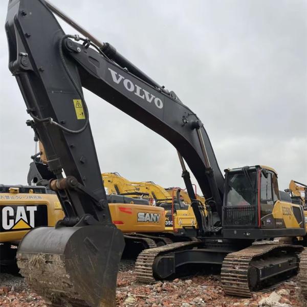 Quality Used Volvo 350 Excavator Hydraulic Crawler Digger Construction Vehicle Excavator for sale