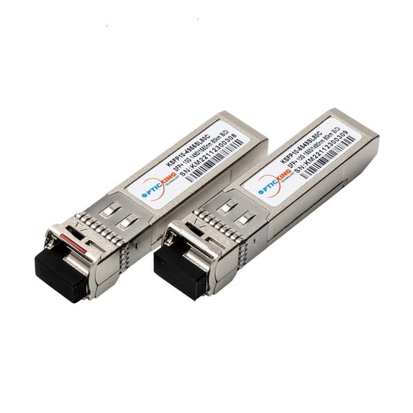 Quality Tx1490nm/Rx1550nm Tx1550nm/Rx1490nm 10G SFP+ Bidi 80km for sale