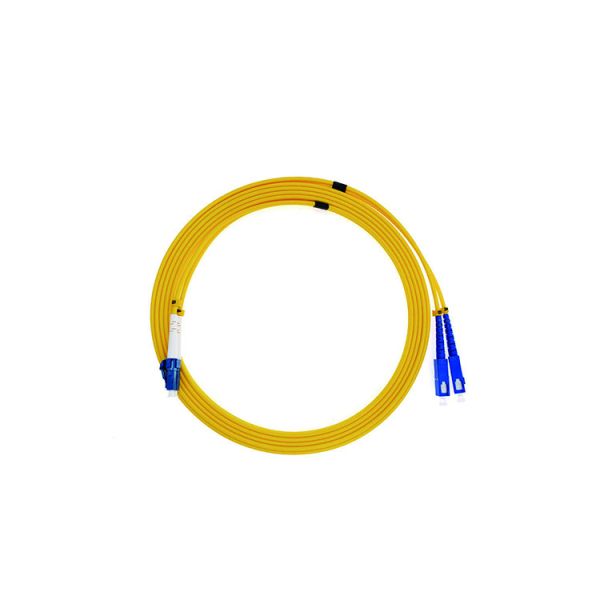 Quality 2.0mm 3m OM1/2/3/4 Fiber Optic Patch Cords LC To SC UPC Patch Cord for sale
