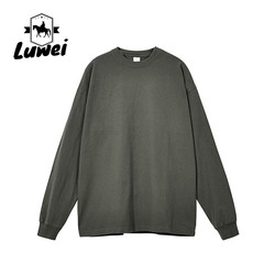 Quality Organic Heavyweight Cotton Hoodie Reflective Camo Crewneck Sweatshirt 310g for sale
