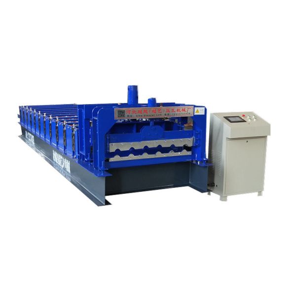 Quality Auto Step Waved Roof Panel Glazed Tile Roll Forming Machine for sale
