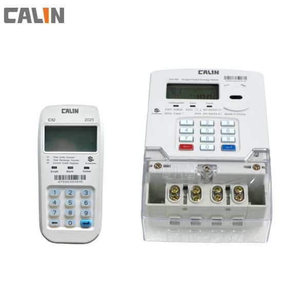 Quality RF Module Off Grid 20mA Single Phase Electricity Meter 1000imp/kWh for sale