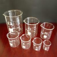 Quality Low Form Borosilicate Glass Beaker For Laboratory 250ml 400ml 500 Ml 600 Ml for sale