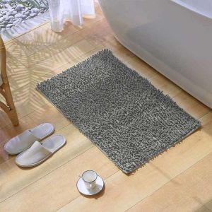 Quality Custom Chenille Bathroom Mat With Any Pattern Rectangular for sale