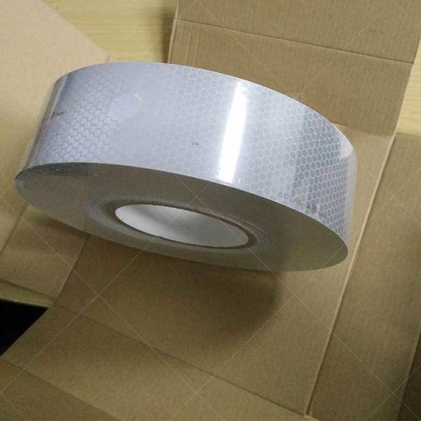 Quality Tearable Honeycomb Silver Adhesive Solas Approval Reflective Sticker For for sale