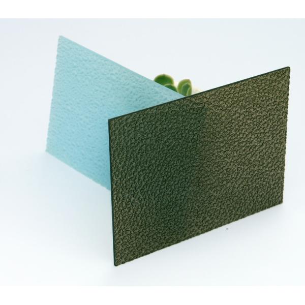Quality Green Bronze Polycarbonate Frosted Sheet Light Weight PC Solid Sheet For Indoor Use for sale
