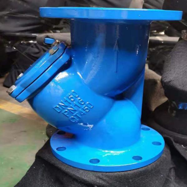 Quality Cast Ductile Iron Y Strainer Stainless DN200 Basket Y Type Water Filter for sale