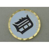 Quality Diamond Cut Edge Bassket Ball Coin Brass Stamped Box Packing for sale