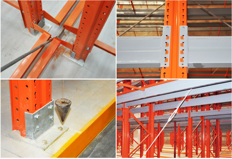 VNA Rack Or Very Narrow Aisle Rack High Density Warehouse Storage Racking