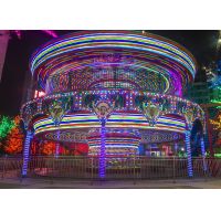 Quality LED point light outdoor RGB amusement park building street square lighting for sale
