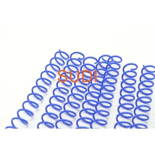 Quality Customized 6mm-50mm 4:1 Pitch Spiral Plastic Coil For Book Binding for sale
