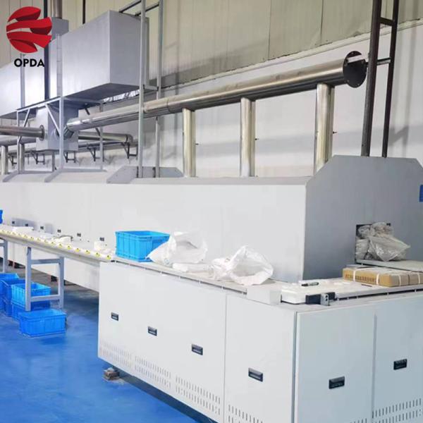 Quality Cooling Zone Controllable Pusher Furnace Design Touch Screen Operation Plc Fully Automatic Control for sale