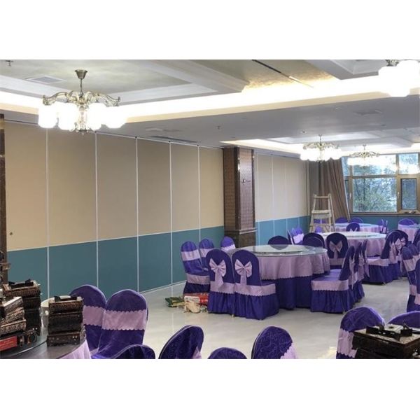 Quality Sliding Collapsible Wooden Partition Noise Reducing CE Approved for sale