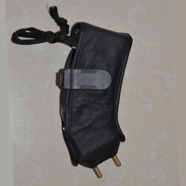Quality Black Mini Handheld Cattle Prod Dampproof Pocket Sized With Copper Tip for sale
