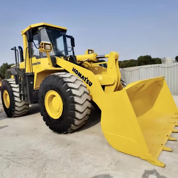 Quality 2nd Hand Komatsu WA470 Wheel Loader Used Front Loader 22T for sale
