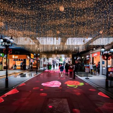 Quality 3200lm Interactive Gaming Projector System Interactive Floor Games Projector for sale