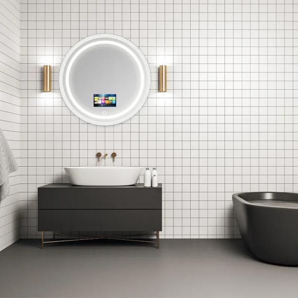 Quality Energy Saving LCD Touch Screen Smart Mirror For Bathroom OEM ODM for sale