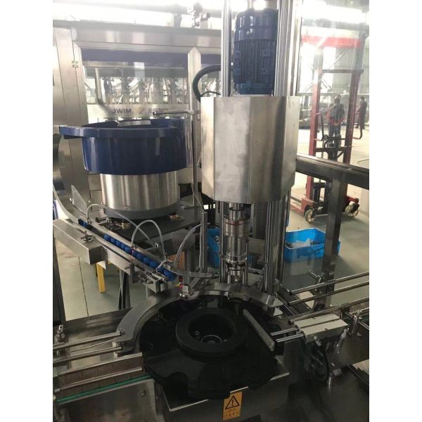 Quality 2000 Bph Automatic Rotary Bottle Automatic Single Head Screw Capping Machine for sale