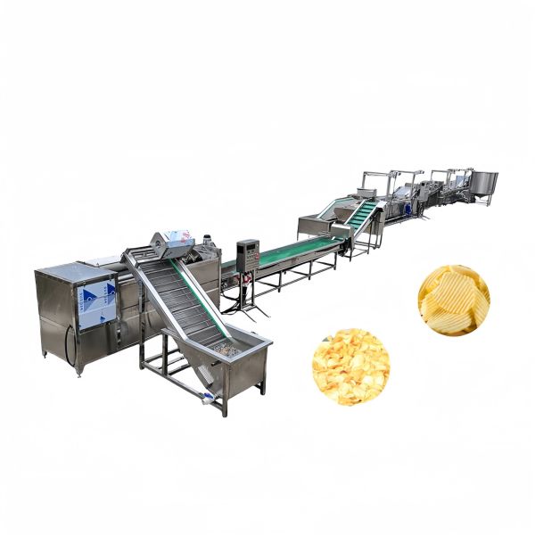 Quality Fully Automated Potato Chips Machine with Lifetime Maintenance for sale
