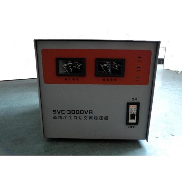 Quality Small 3KVA SVC 110V / 220V IP20 Single Phase Voltage Stabilizer Light Weigh for sale
