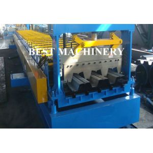 Quality Galvanized Steel Floor Deck Roll Forming Machine , Floor Tile Roll Forming for sale